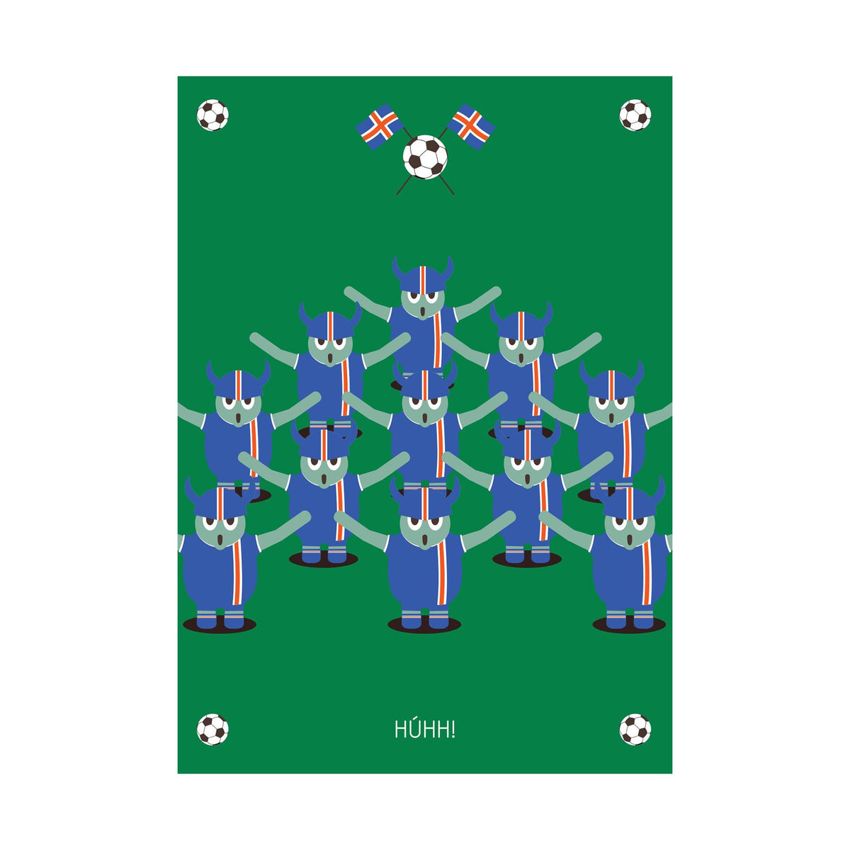 Húhh | Postcard – IcelandicCraftAndDesign